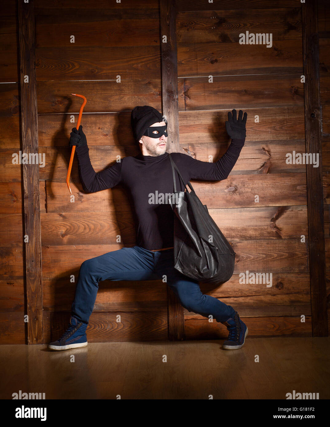 Intruder house thief robber burglar crime hi-res stock photography and ...