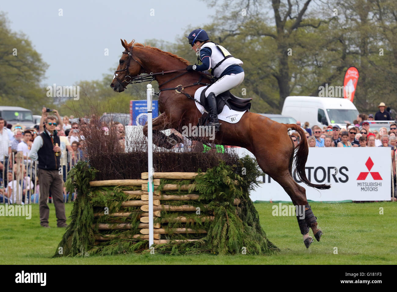 Laura Collett (Great Britain) on Grand Manoeuvre riding Cross Country ...