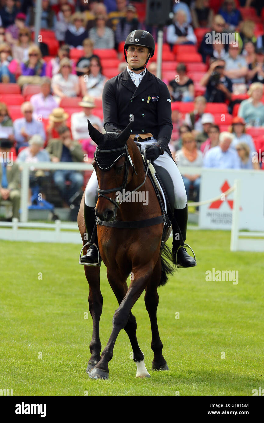 Paul Tapner (Australia) on Vanir Kamira performing their dressage test ...