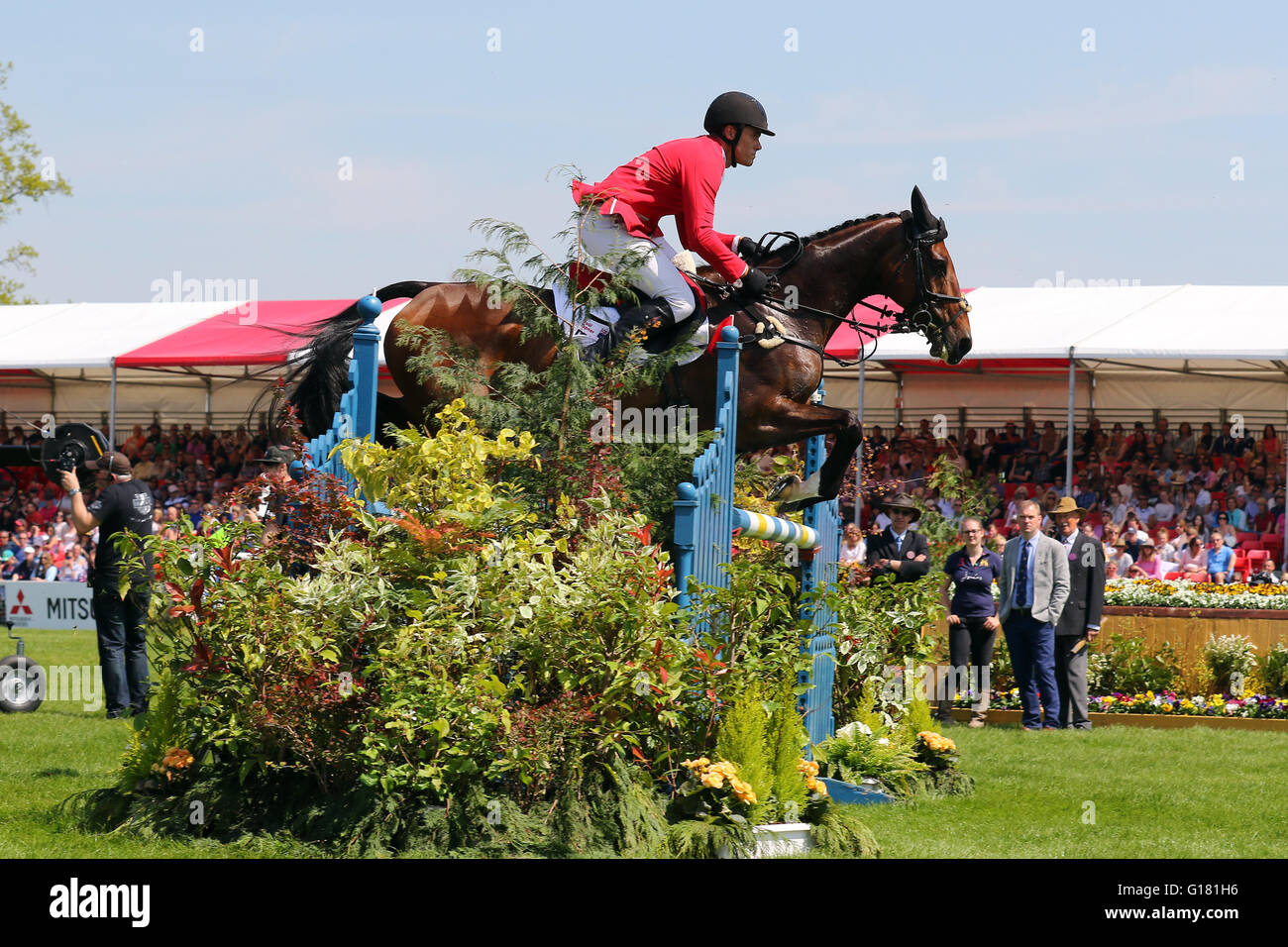 Paul Tapner (Australia) on Vanir Kamira show jumping in the final phase ...