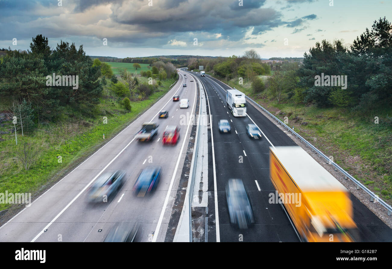 M54 motorway hi-res stock photography and images - Alamy