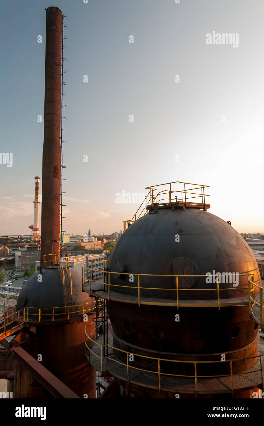 Coking plant, blast furnaces and the other technological facilities of ...