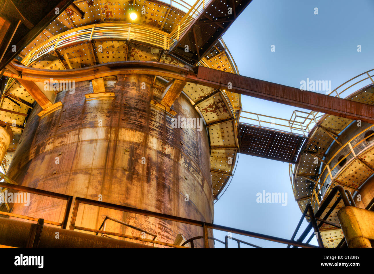 Coking plant, blast furnaces and the other technological facilities of ...