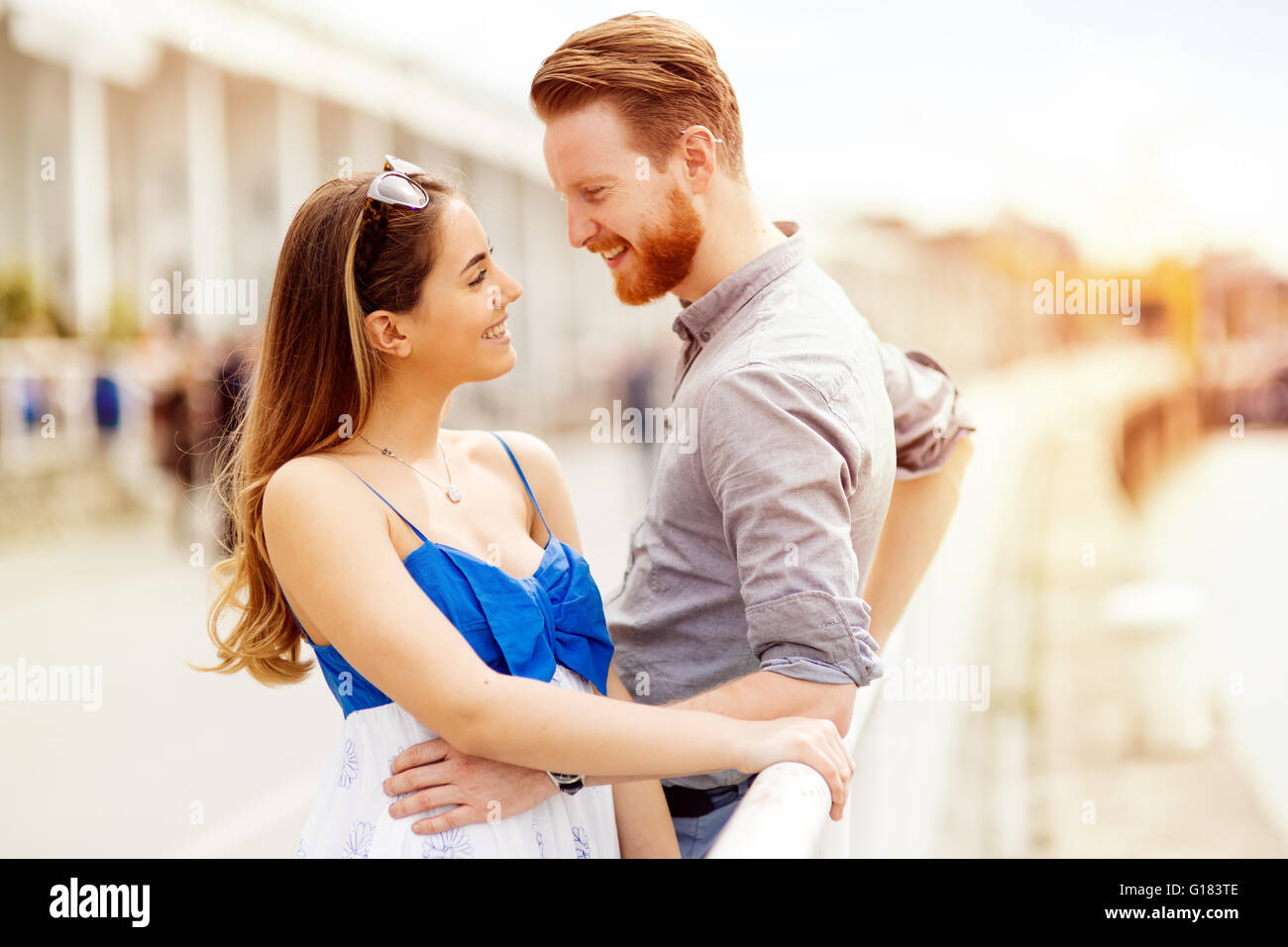 Two people in love hi-res stock photography and images - Alamy