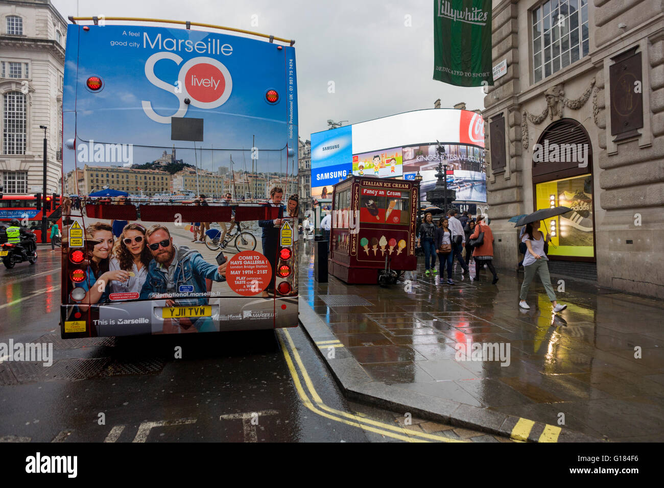 London bus ad campaign hi-res stock photography and images - Alamy