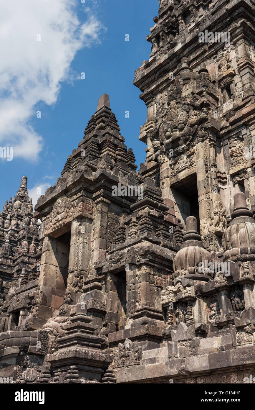 Prambanan temple near Yogyakarta on Java island, Indonesia Stock Photo ...