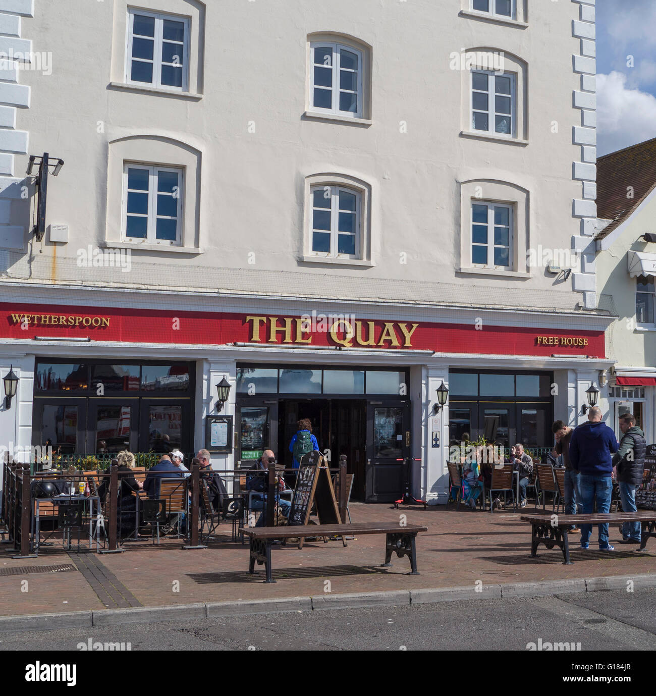 Poole quay hi-res stock photography and images - Alamy