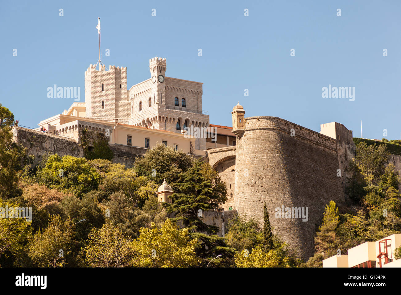 Prince’s Palace, Palais Princier, Monaco-Ville, Monaco, Cote D’Azur ...