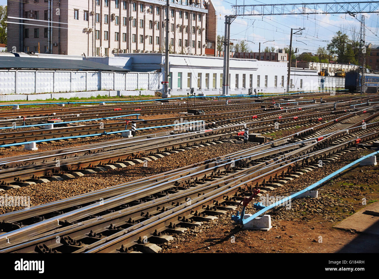 Junction railroad hi-res stock photography and images - Alamy