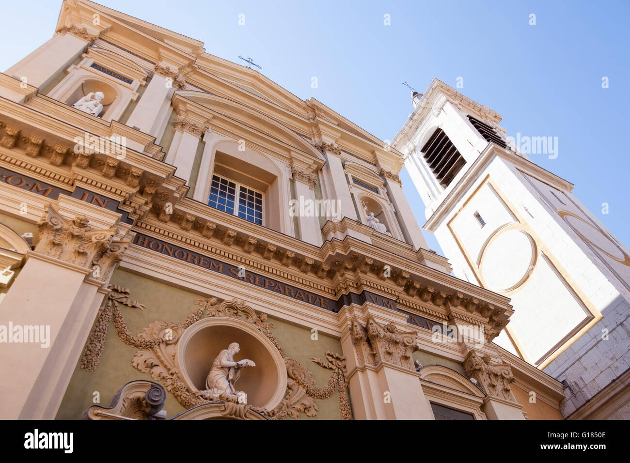 Nice Cathedral, also known as St Marie and St Reparata Cathedral, Nice ...