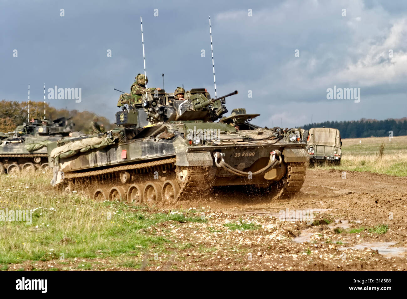Warrior afv hi-res stock photography and images - Alamy