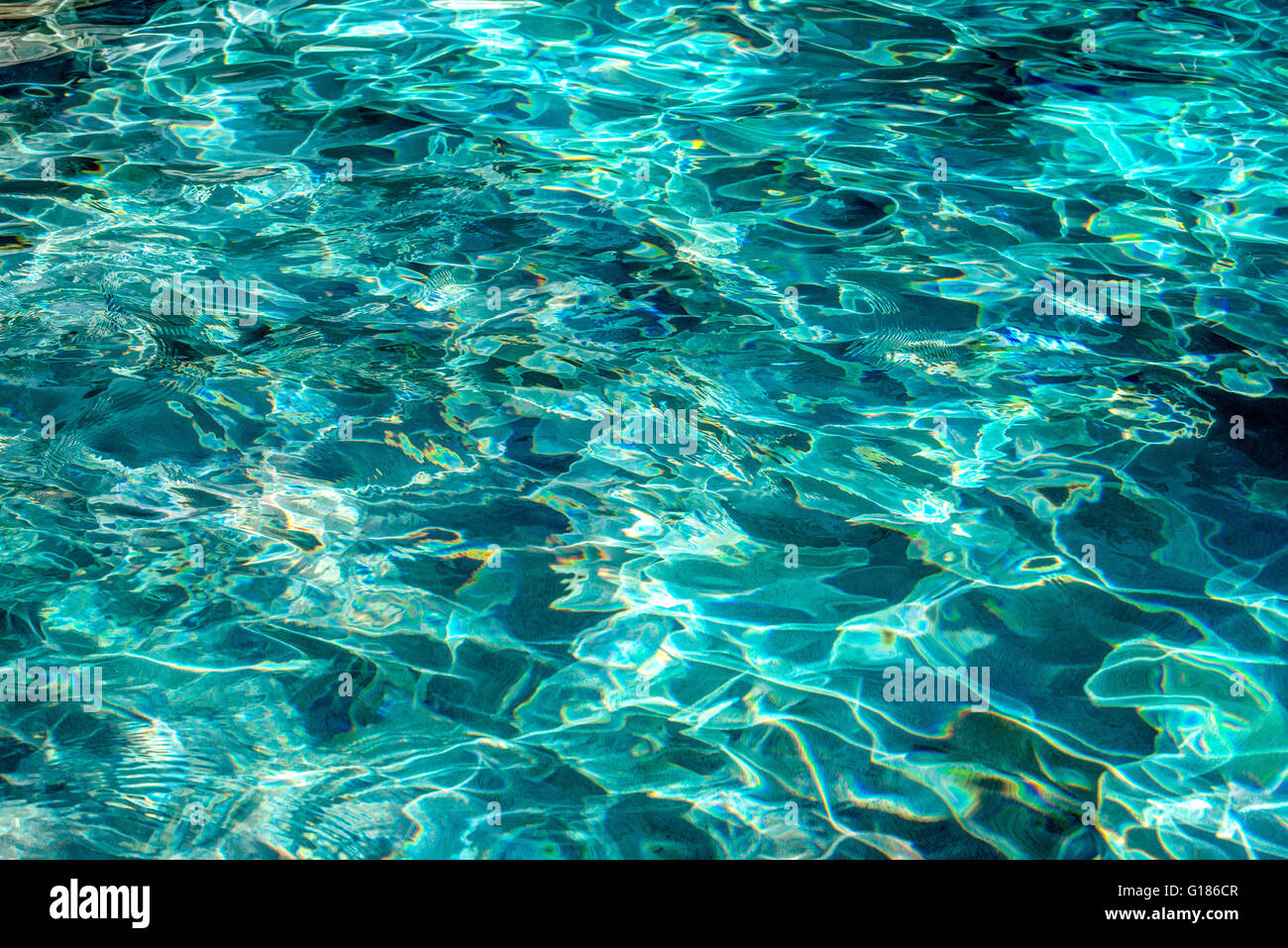Ripples in pool water hi-res stock photography and images - Alamy
