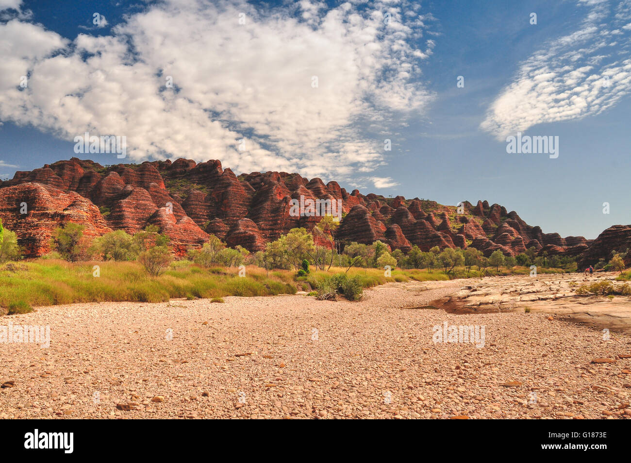 Bee Hive formations at the Bungle Bungles in Western Australia Stock ...