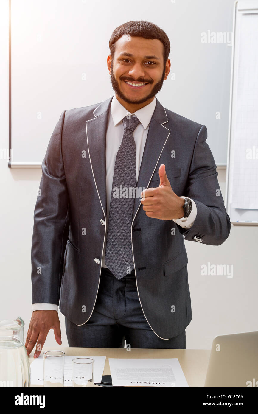 Businessman manager success top hi-res stock photography and images - Alamy