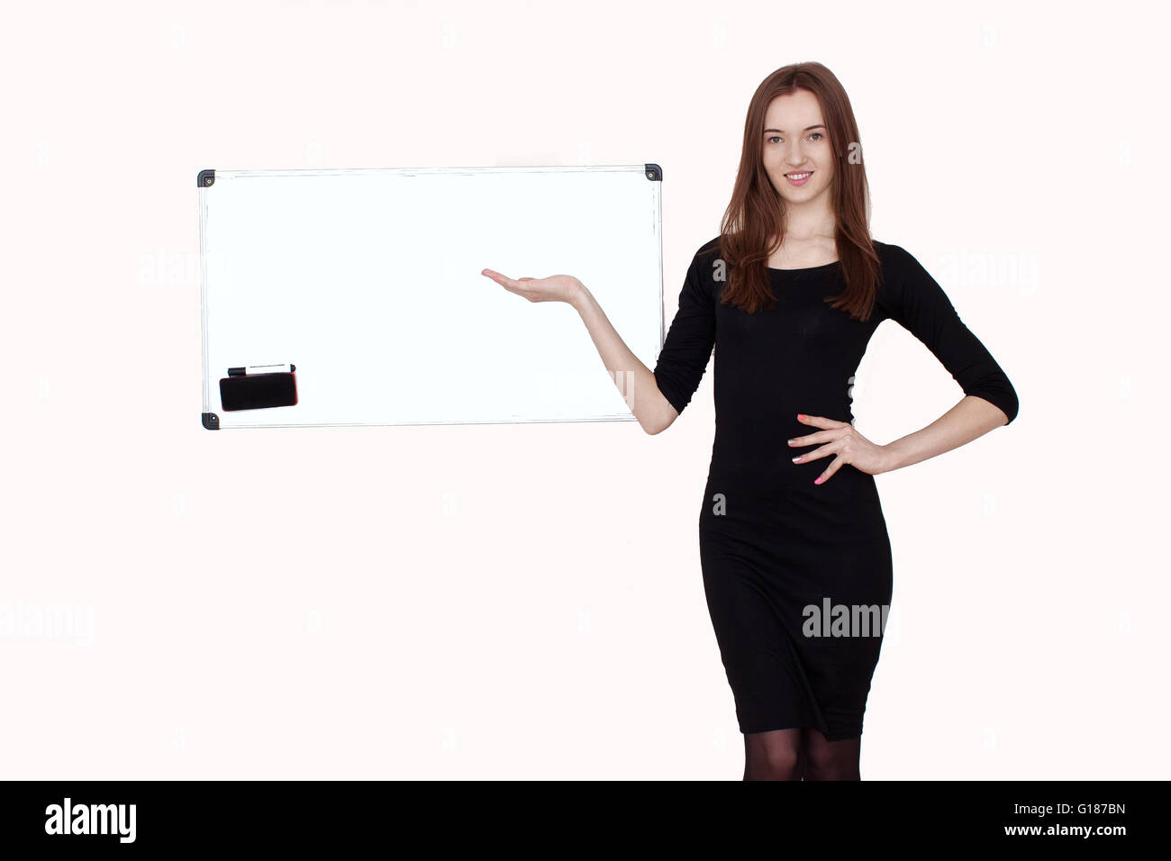 Portrait of coaching woman Stock Photo - Alamy