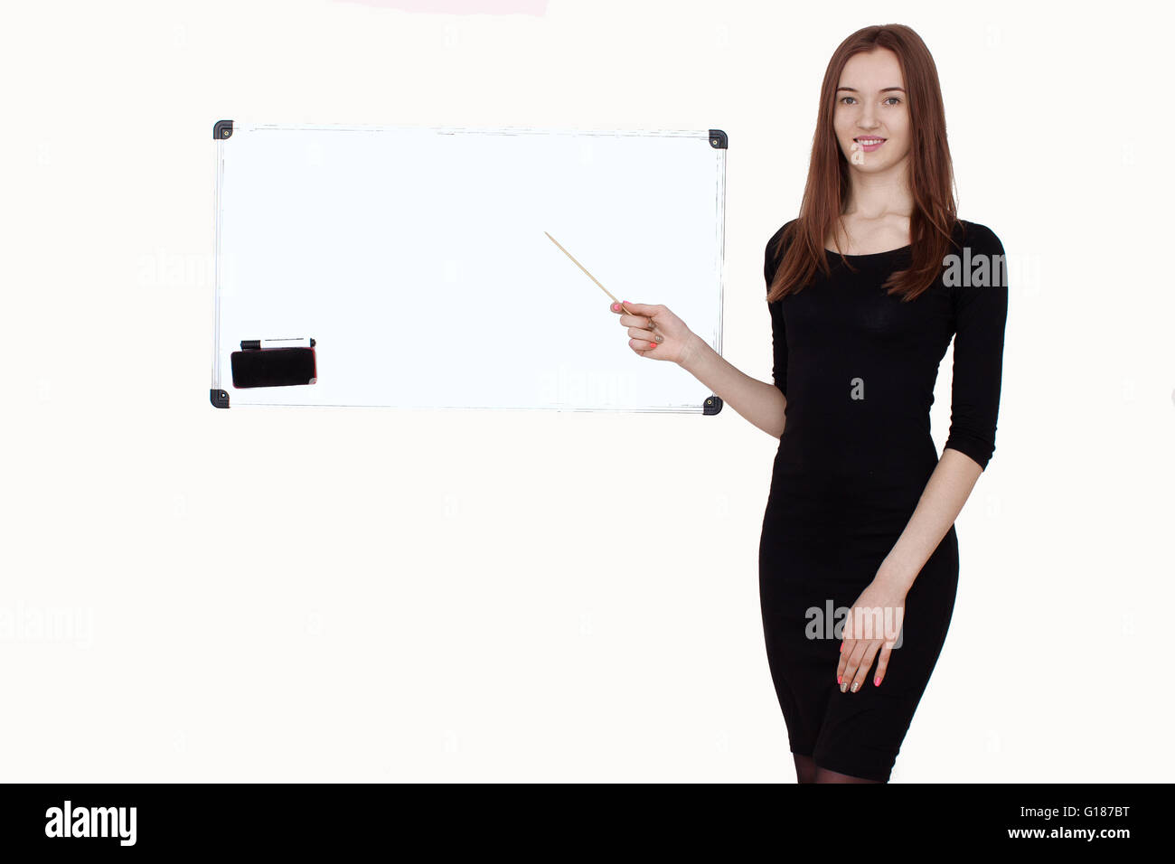 Portrait of coaching woman Stock Photo - Alamy