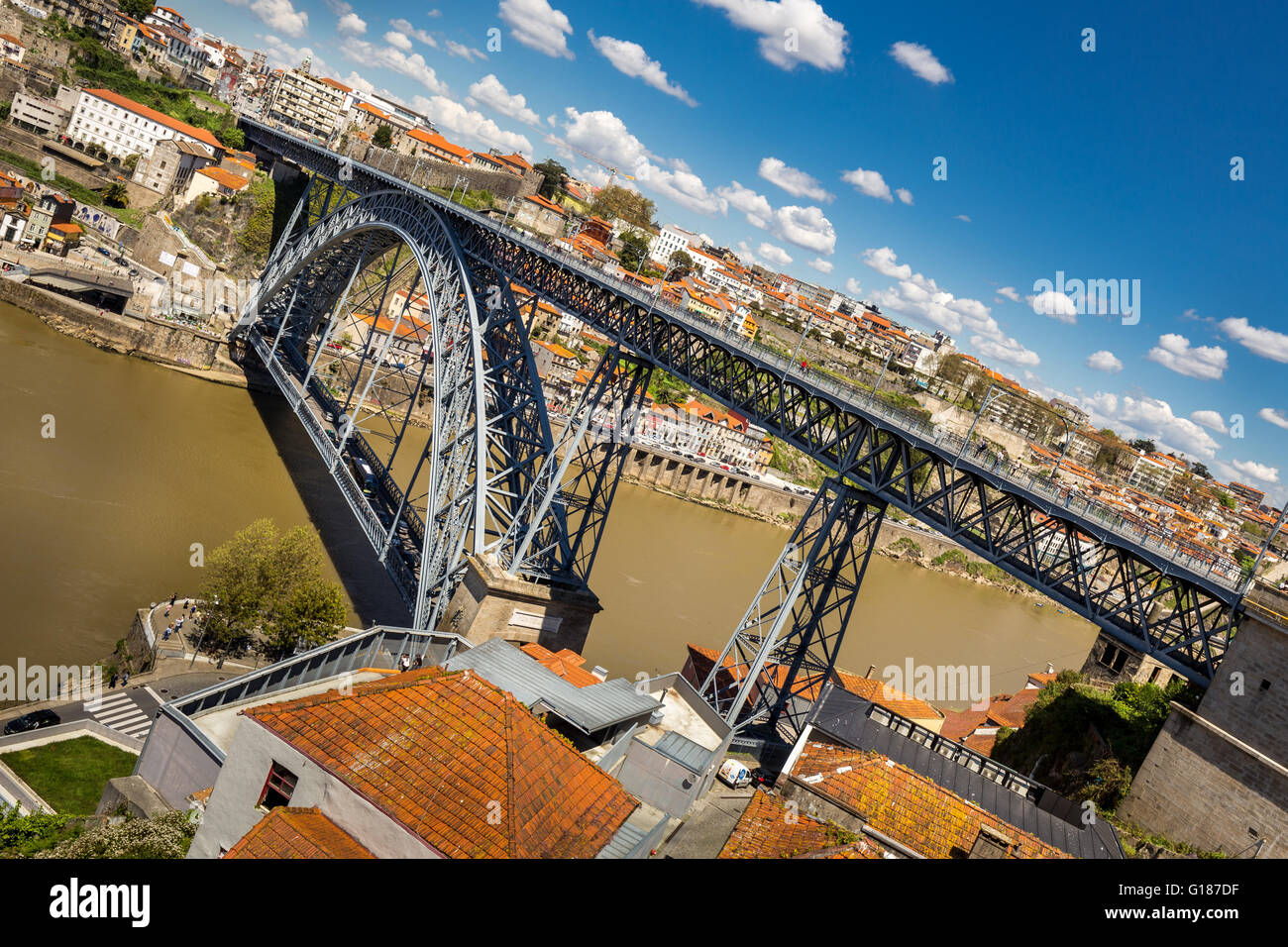 Portugal porto bridge hi-res stock photography and images - Alamy
