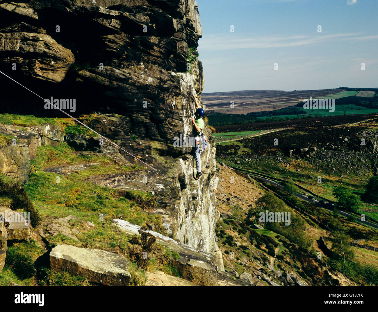 Man climbing peapod hi-res stock photography and images - Alamy