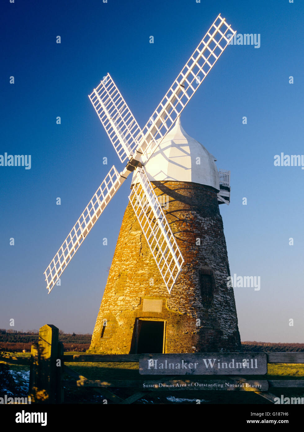 Halnaker windmill in sussex hi-res stock photography and images - Alamy