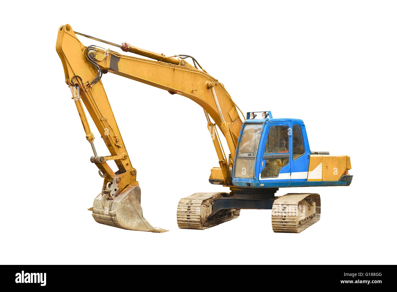 Excavator isolated hi-res stock photography and images - Alamy