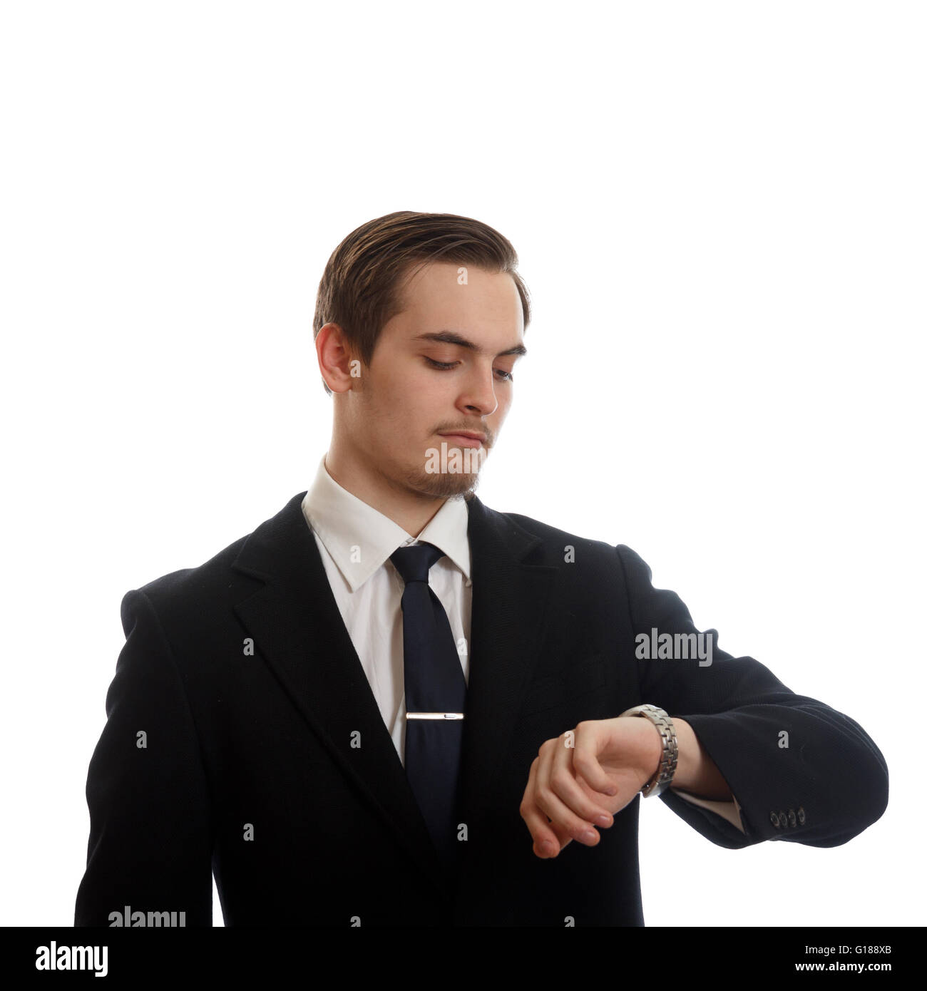 Man in suit Stock Photo - Alamy