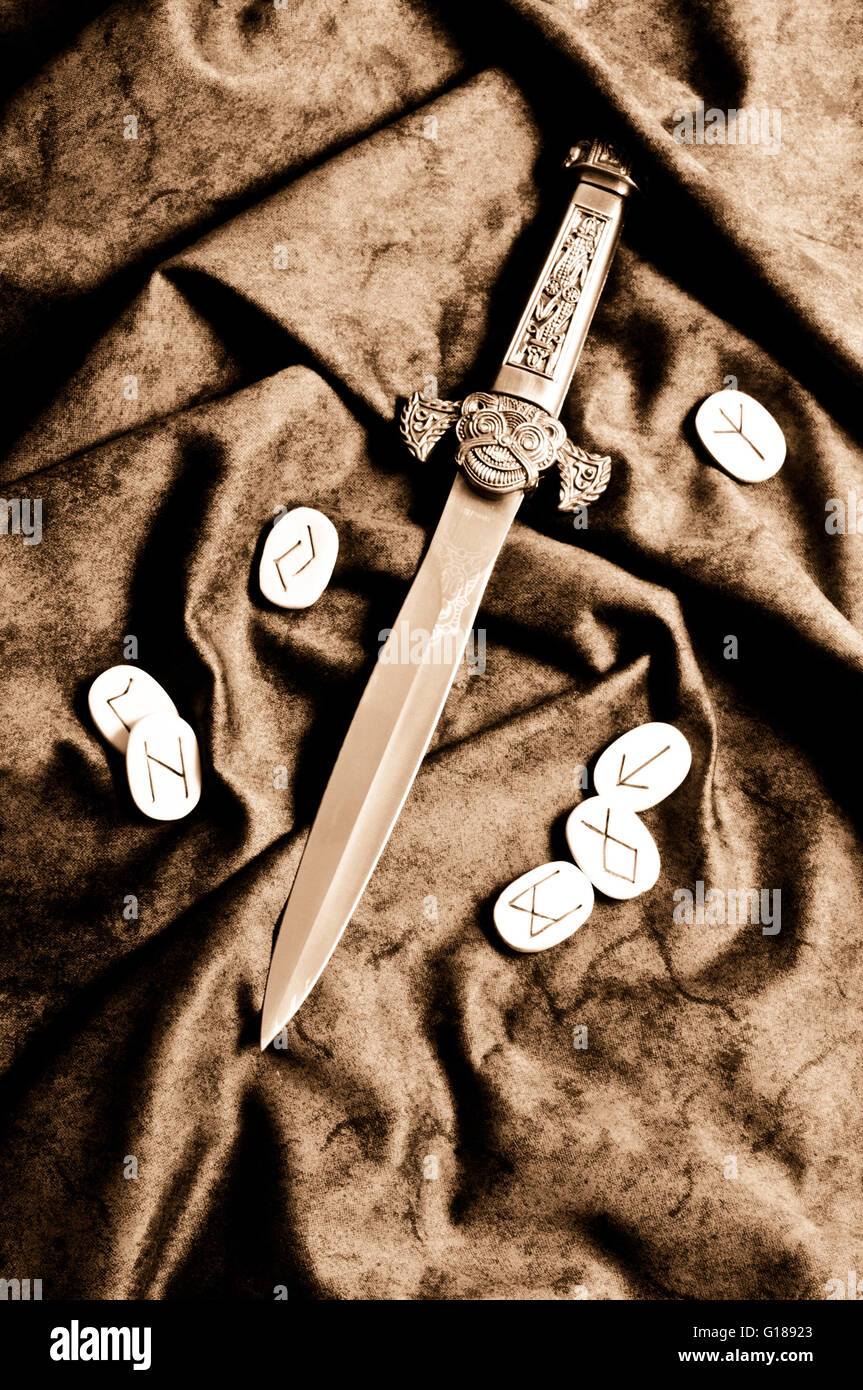 Viking runes hi-res stock photography and images - Alamy