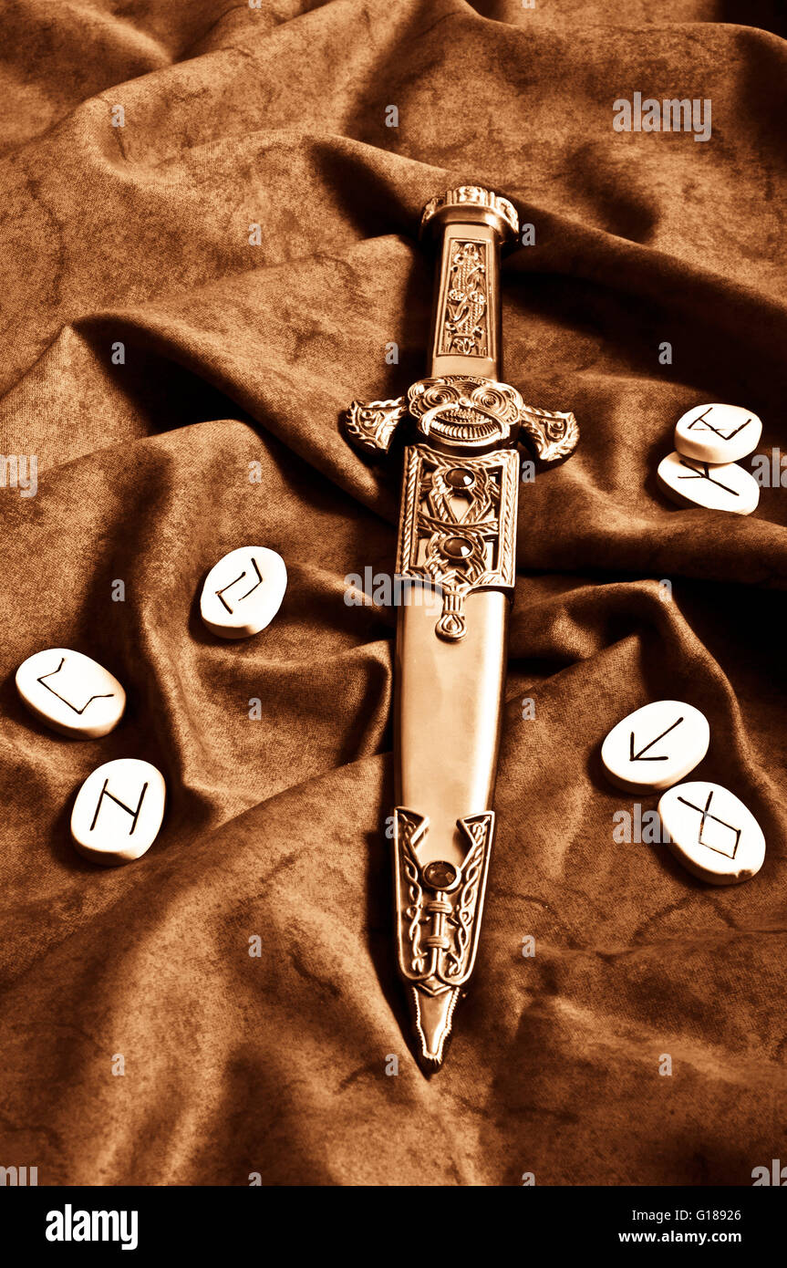 Viking runes hi-res stock photography and images - Alamy