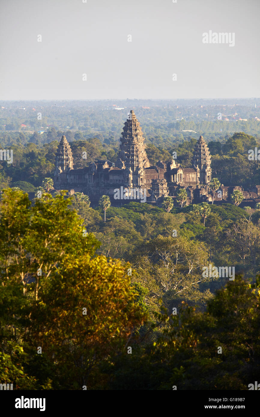 Aerial view of Angkor Wat temple, Siem Reap, Cambodia Stock Photo - Alamy