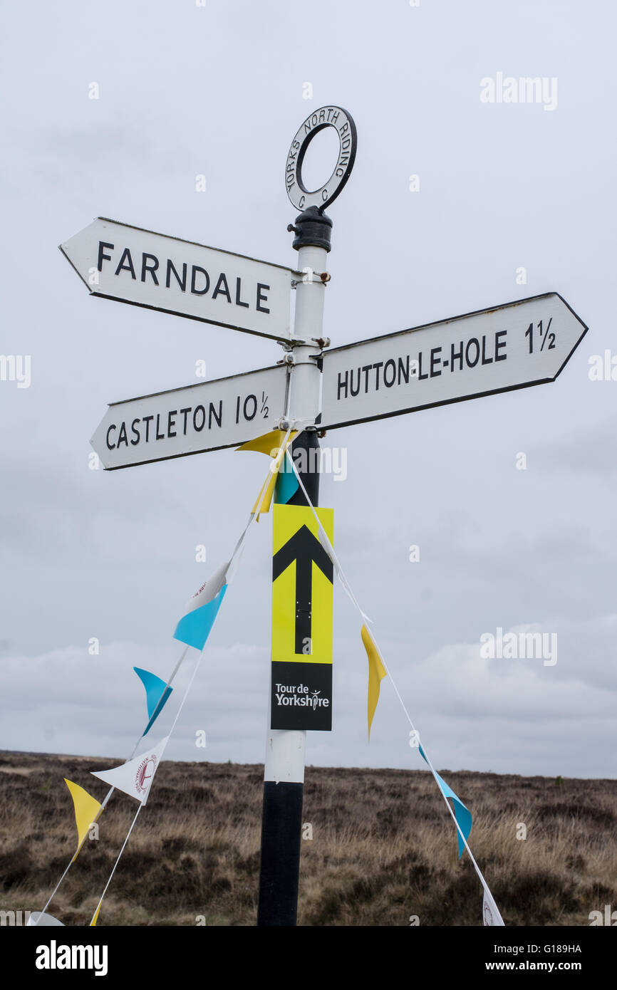 Farndale north yorkshire moors road hi-res stock photography and images ...