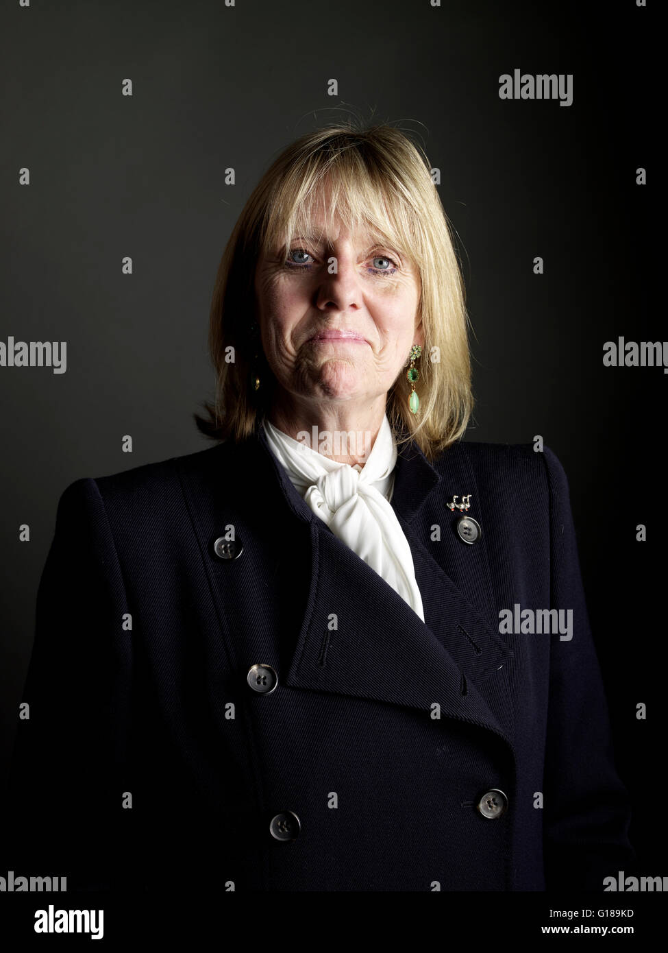 Juliet Nicolson at the Oldie Literary Lunch 10-05-16 Stock Photo - Alamy