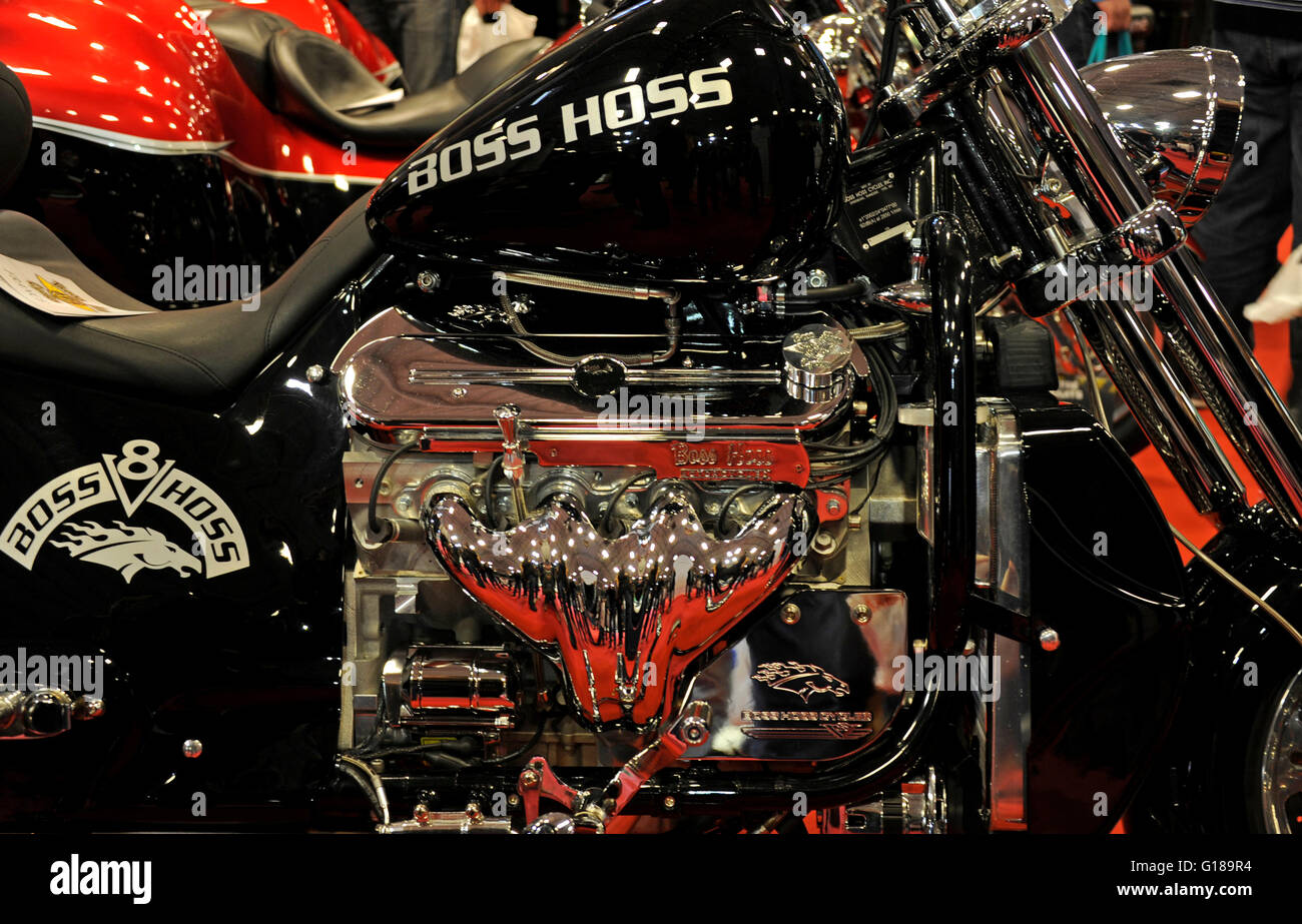 The Boss Hoss Logo 1997 Boss Hoss 350 V8 Custom Chopper Midwest