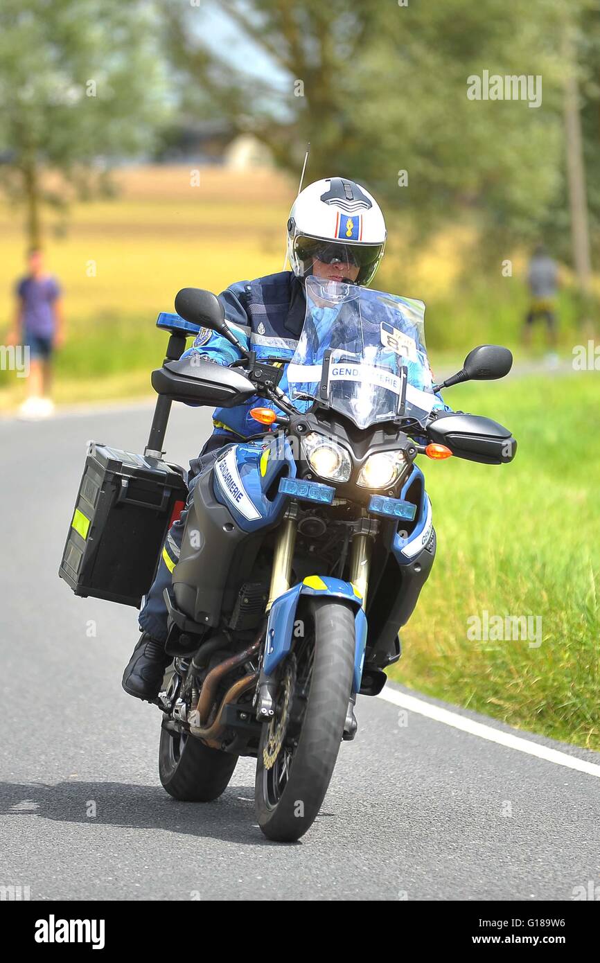 Gendarmerie french motorcycle police hi-res stock photography and ...