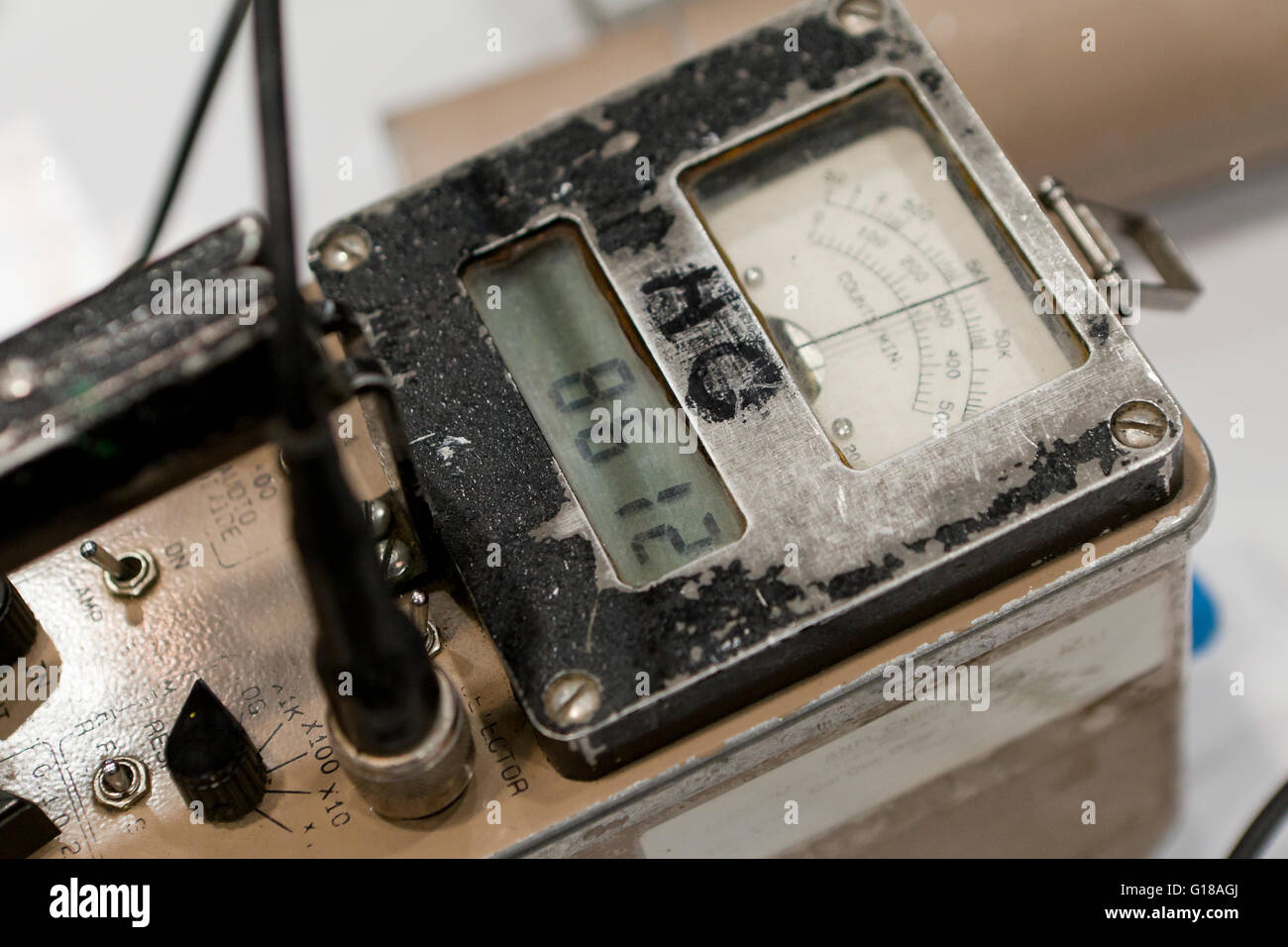 Vintage Ludium Model 2221 Radiation Scaler Ratemeter (Geiger counter ...