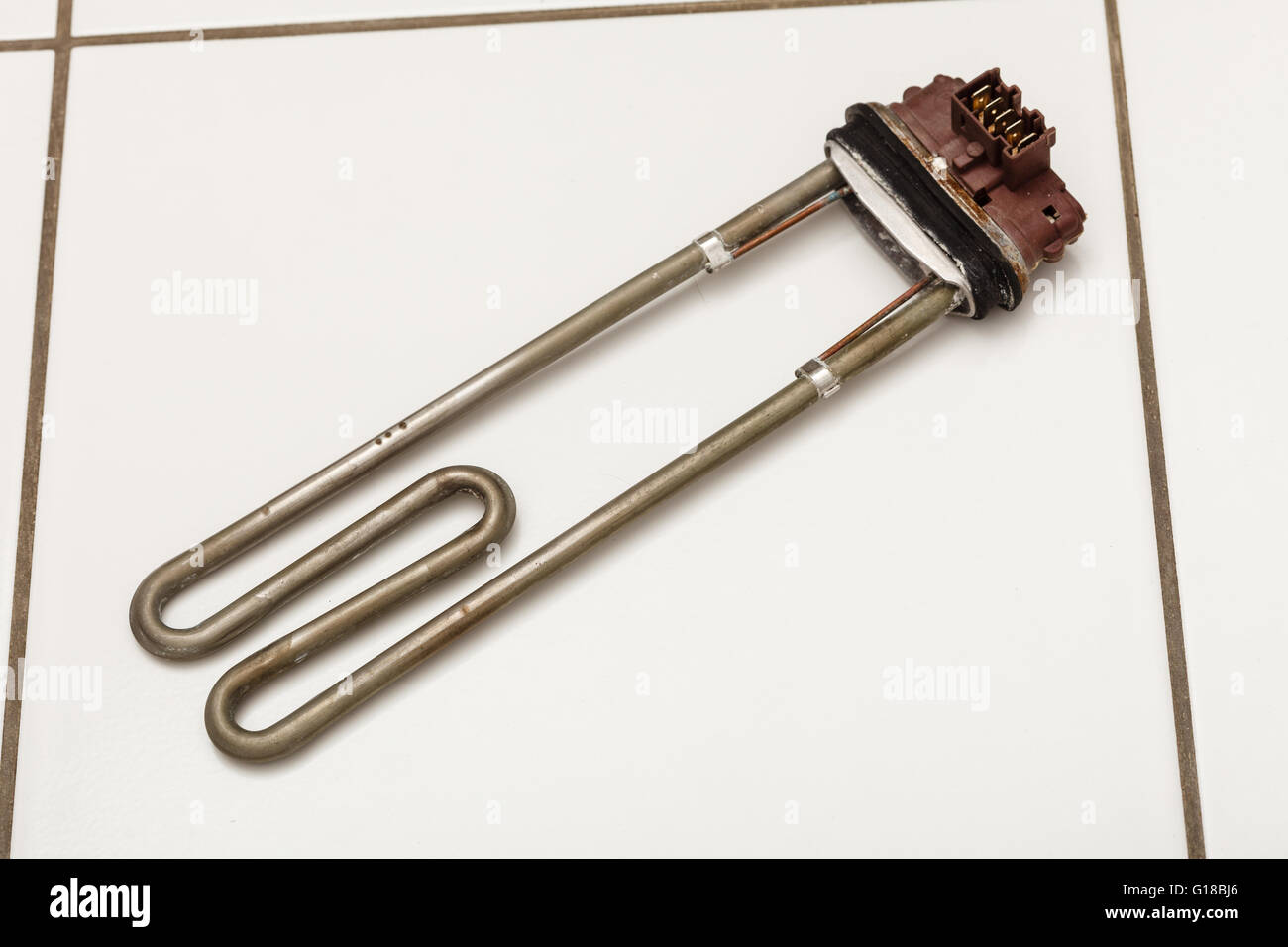 Industry technology housework laundry concept. New heater for washing ...