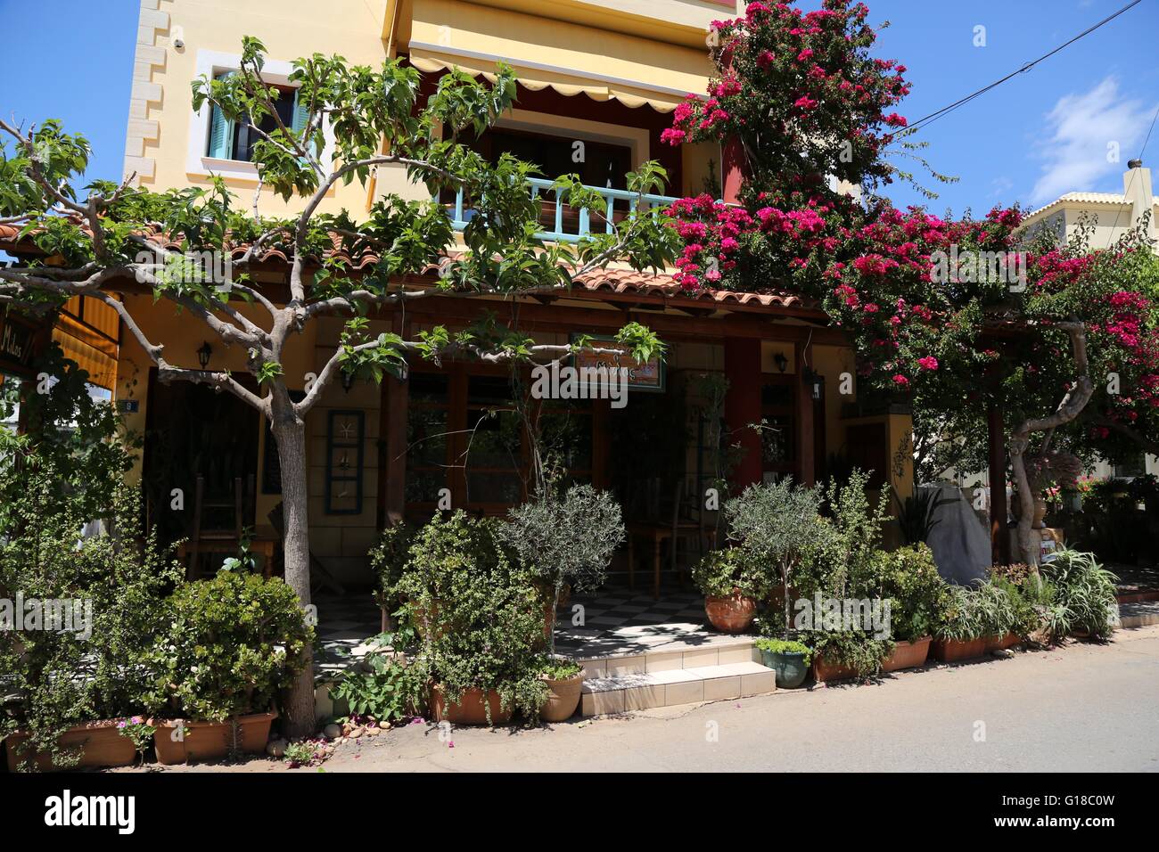 Malia old town hi-res stock photography and images - Alamy