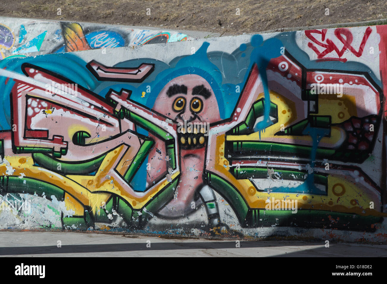 Graffiti caricature hi-res stock photography and images - Alamy