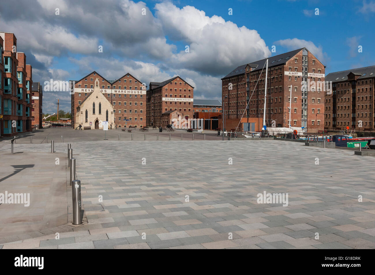 Gloucester city centre. UK Stock Photo - Alamy