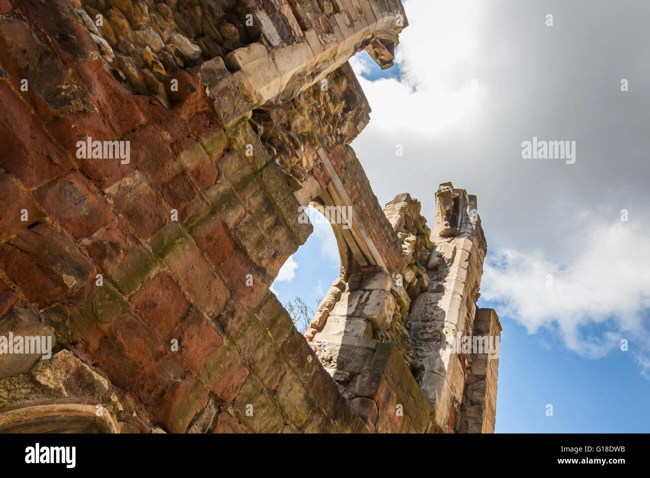 Gloucester city centre. UK. Standing archaeology of the Dominican ...