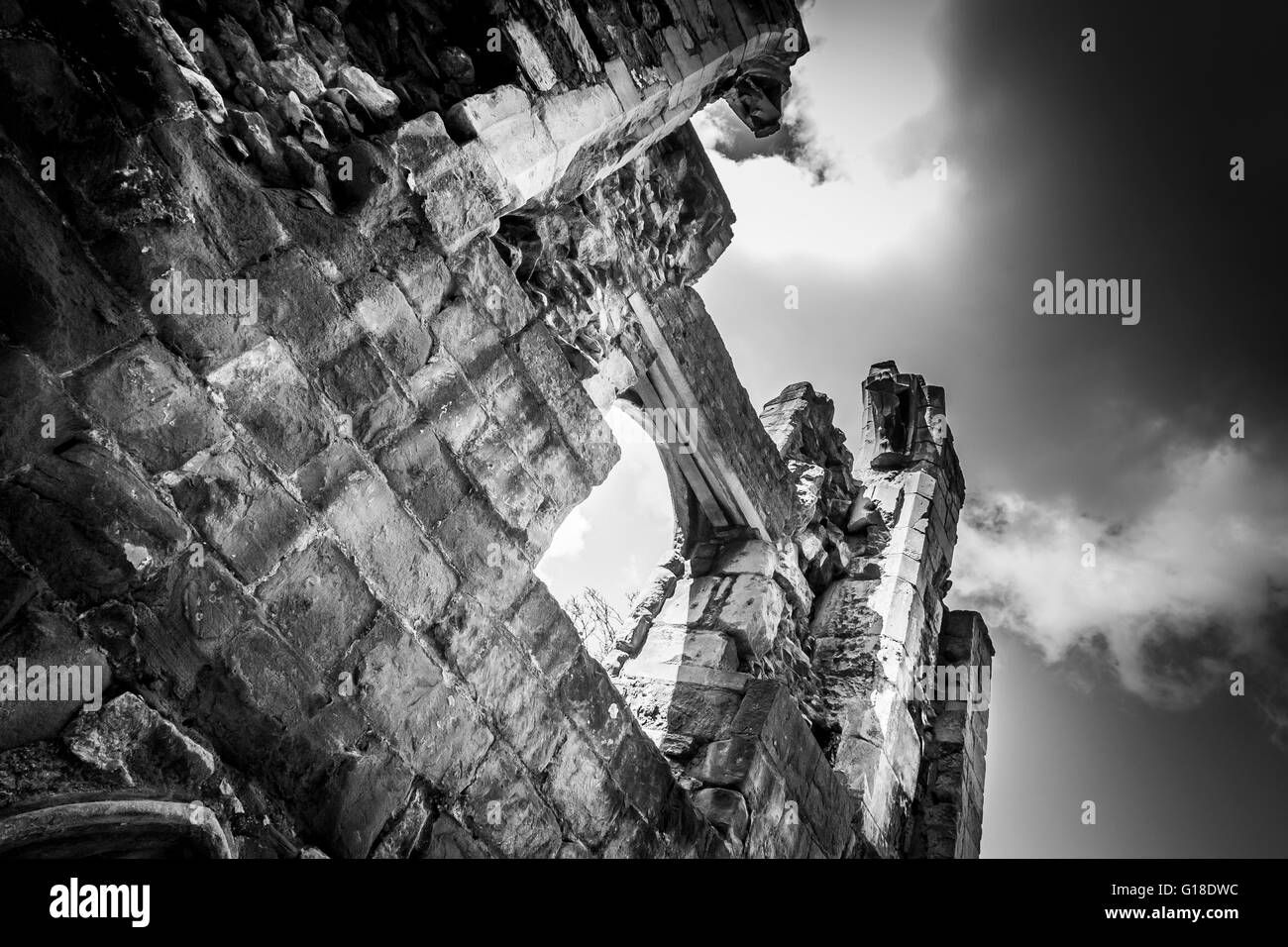 Gloucester city centre. UK. Standing archaeology of the Dominican ...