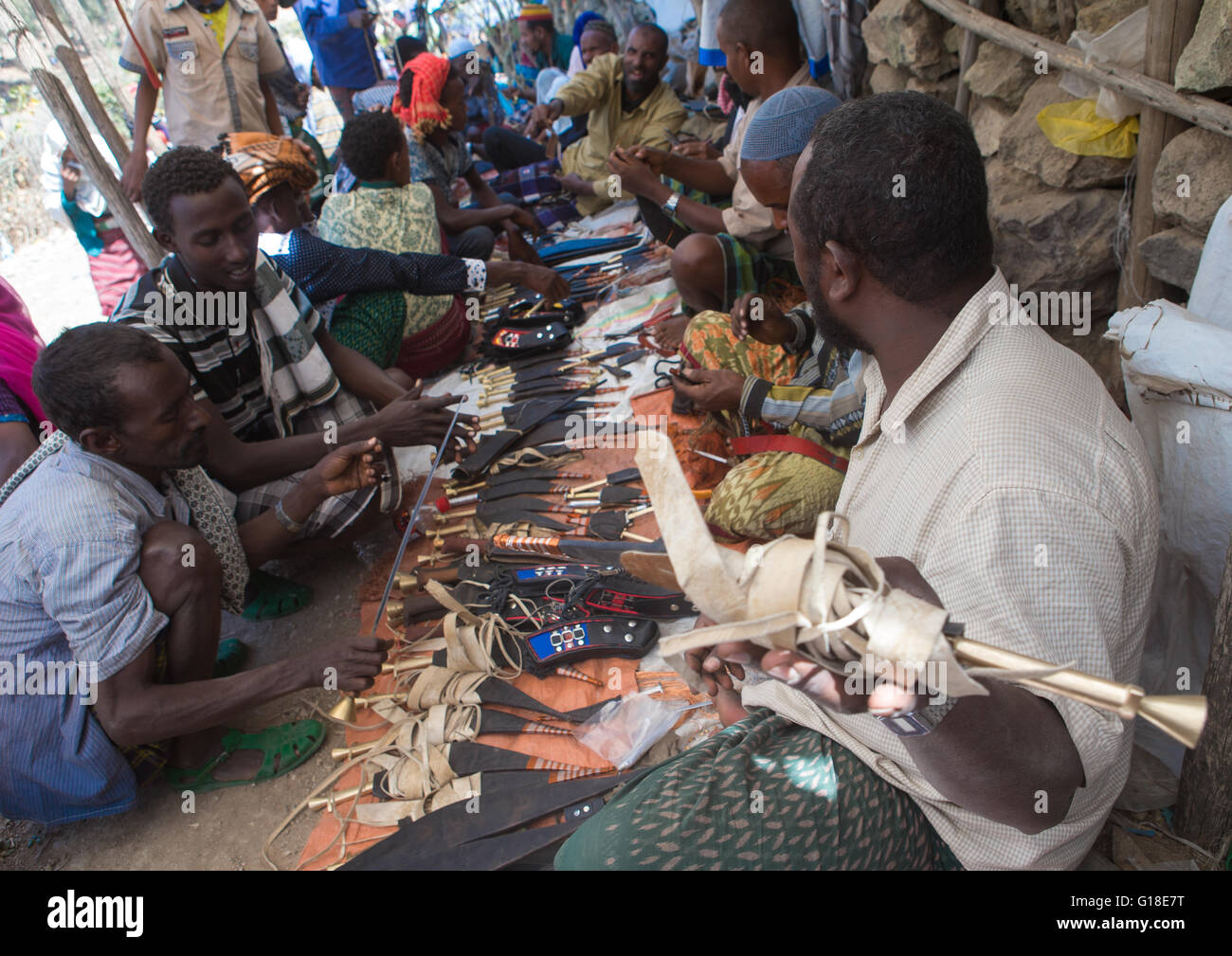 Afar tribe knife ethiopia hi-res stock photography and images - Alamy