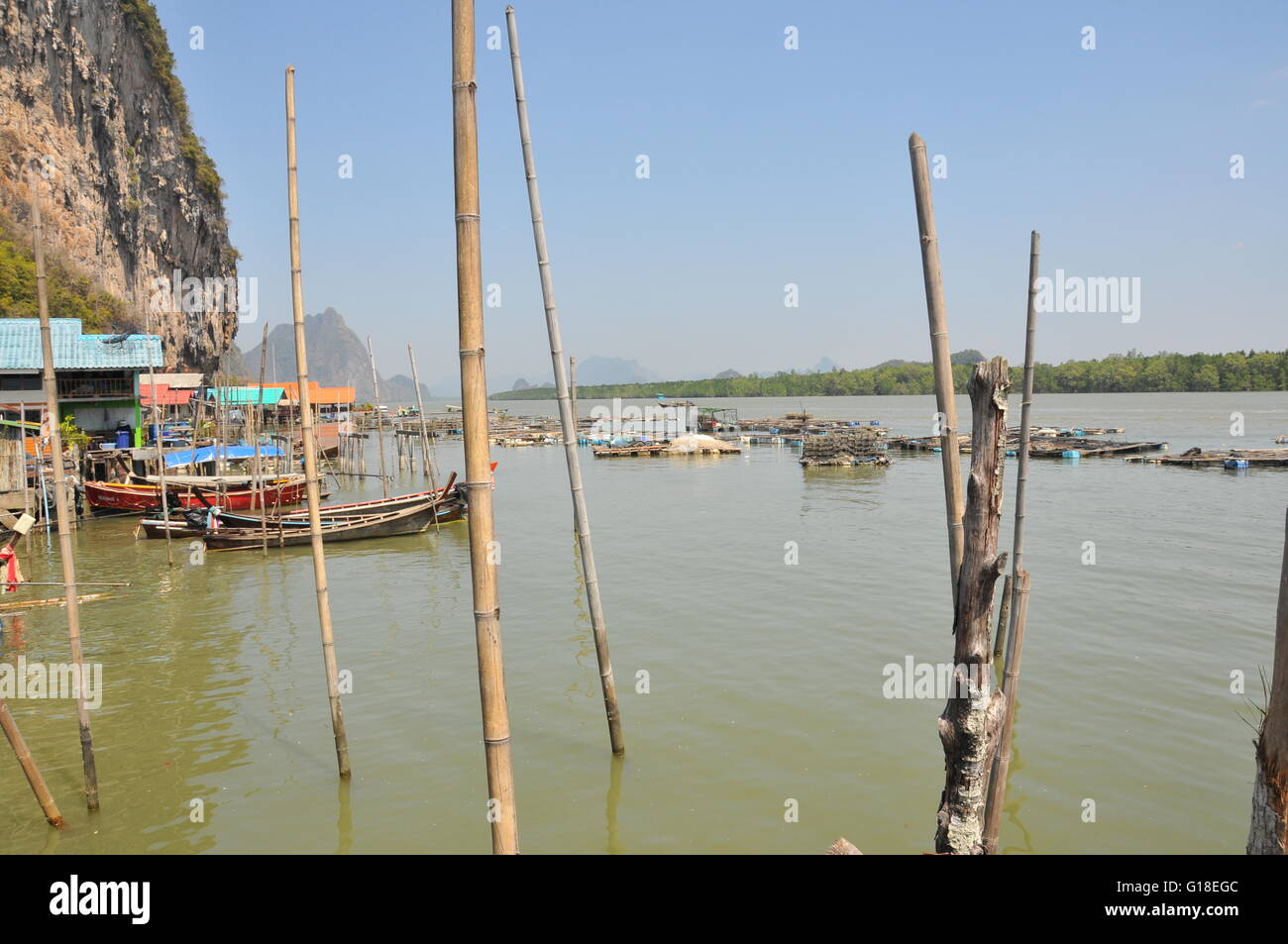 Koh Panyi (Floating Muslim Village) Thailand Stock Photo - Alamy