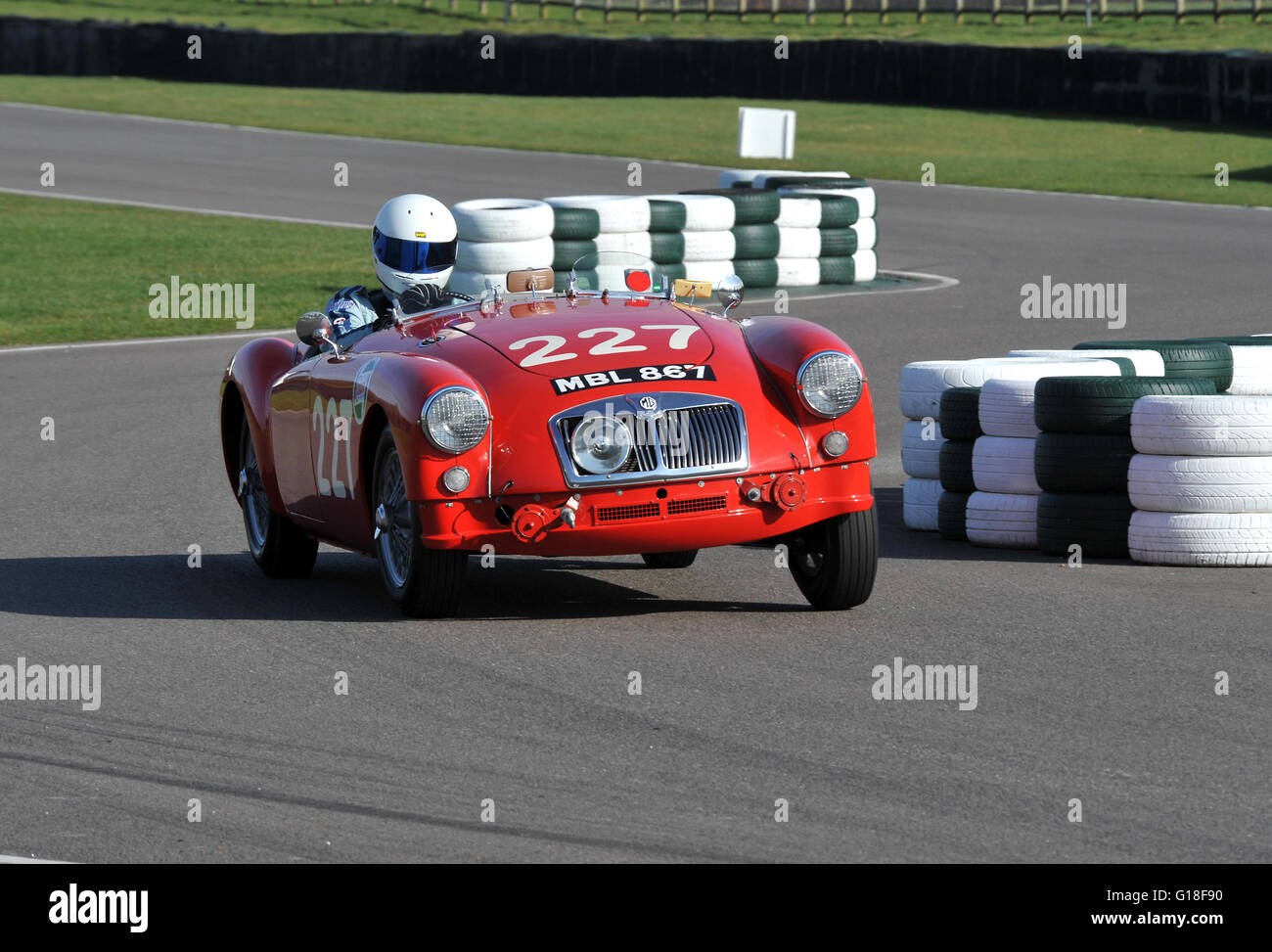 'Mabel" famous works racing team MGA race car and the oldest surviving ...