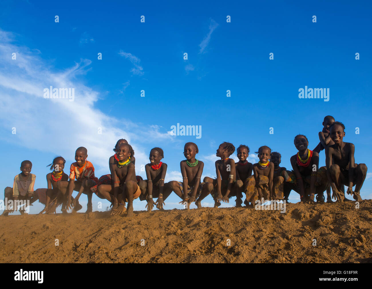 Dassanech girls hi-res stock photography and images - Alamy