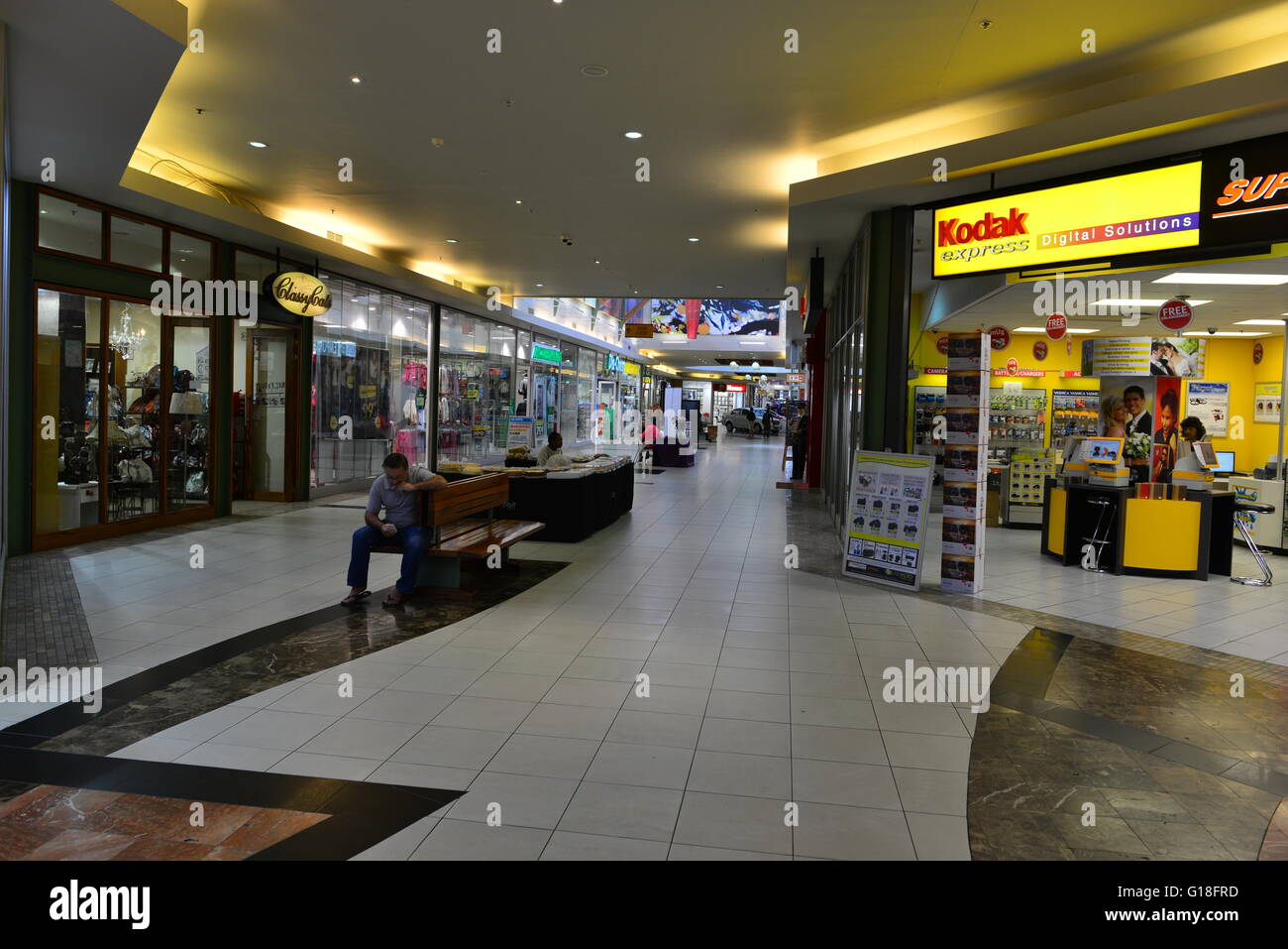 Worcester shopping mall in South Africa Stock Photo - Alamy