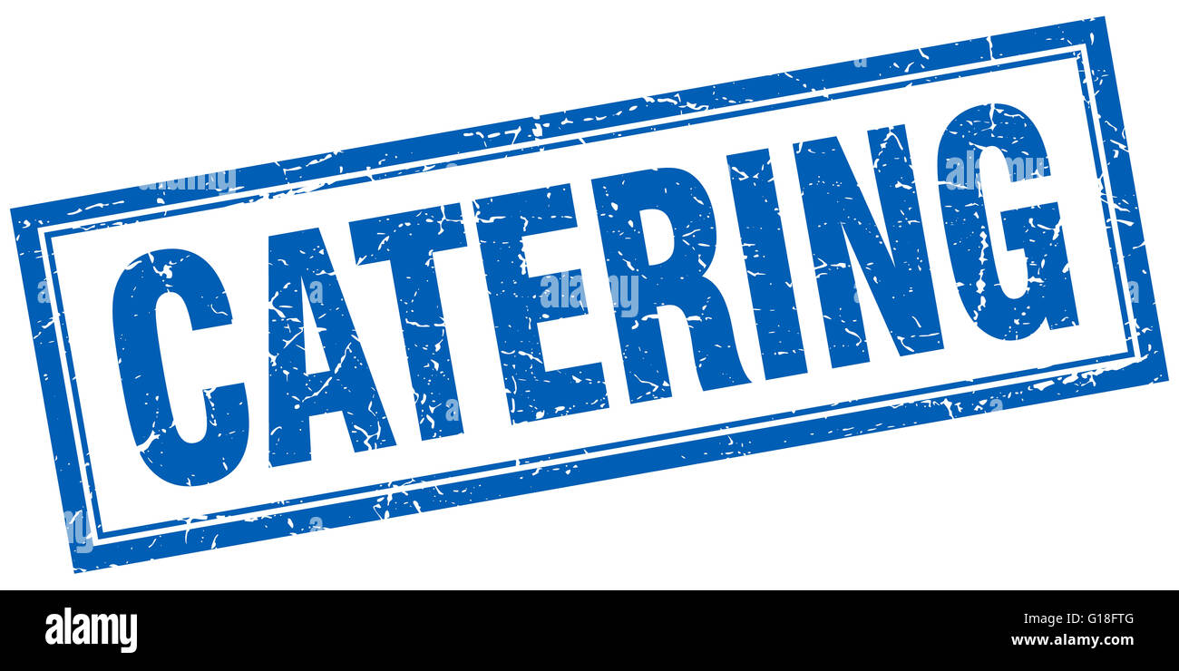 Catering stamp sign seal hi-res stock photography and images - Alamy