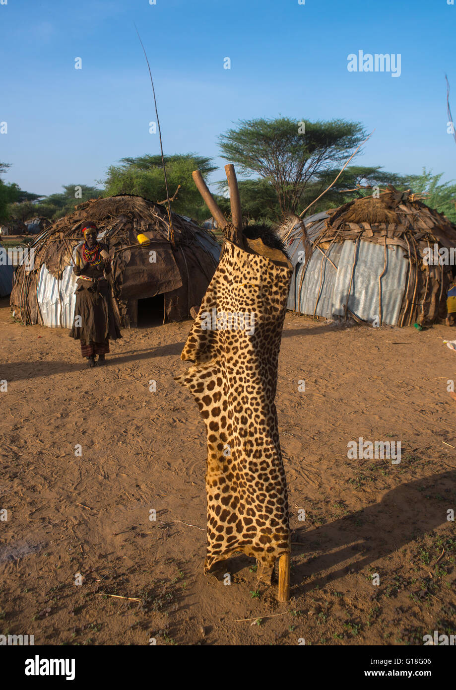 Leopard skin used for dimi ceremony to celebrate circumcision of ...