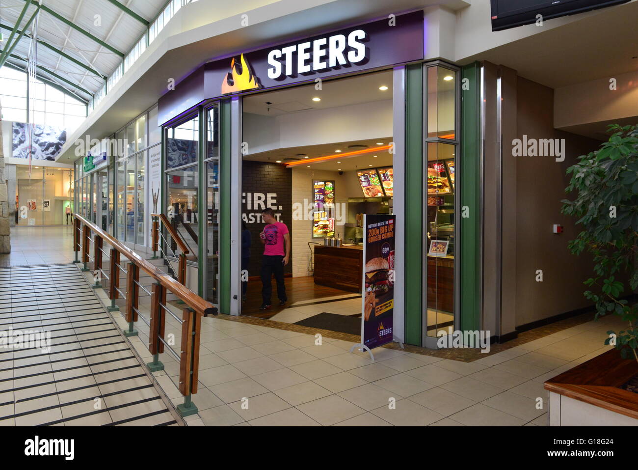 Worcester shopping mall in South Africa Stock Photo - Alamy