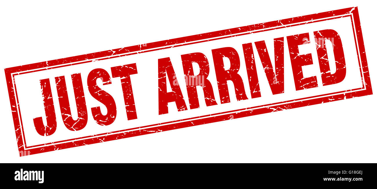 Just arrived rubber stamp hi-res stock photography and images - Alamy