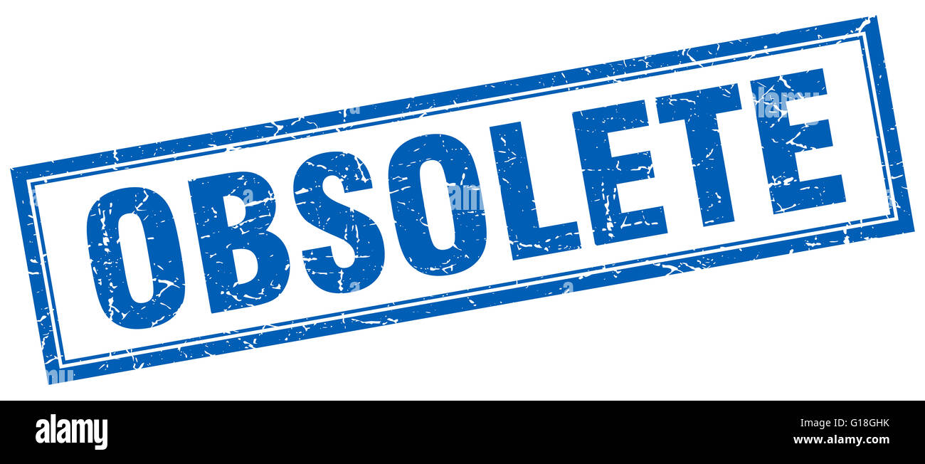 Obsolete square grunge stamp hi-res stock photography and images - Alamy