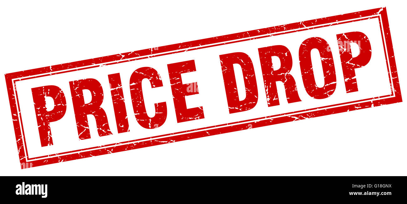 Price drop red rubber stamp hi-res stock photography and images - Alamy